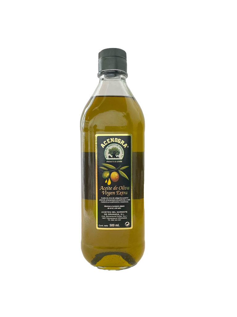 Caja Aceite Oliva Virgen Extra - 12 unidades cristal de 500 ml ...